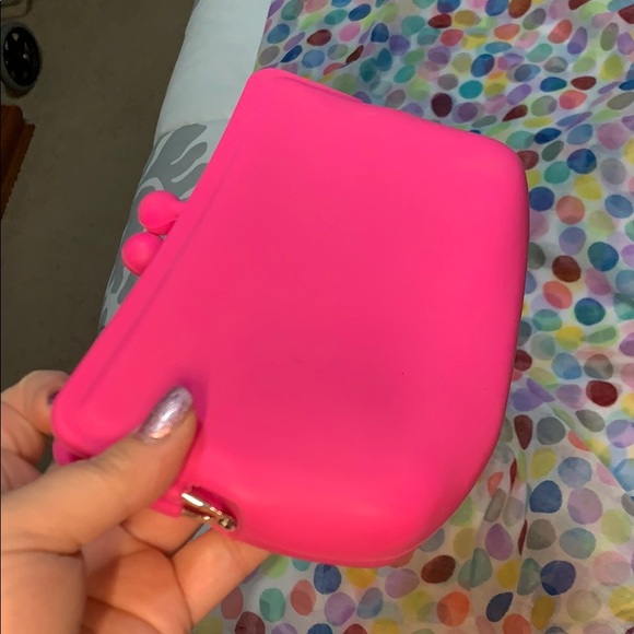 Bags | Hot Pink Coin Pouch | Poshmark